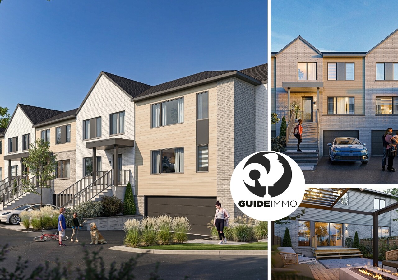 Quartier Galia : Maisons de ville Montérégie-Rive Sud